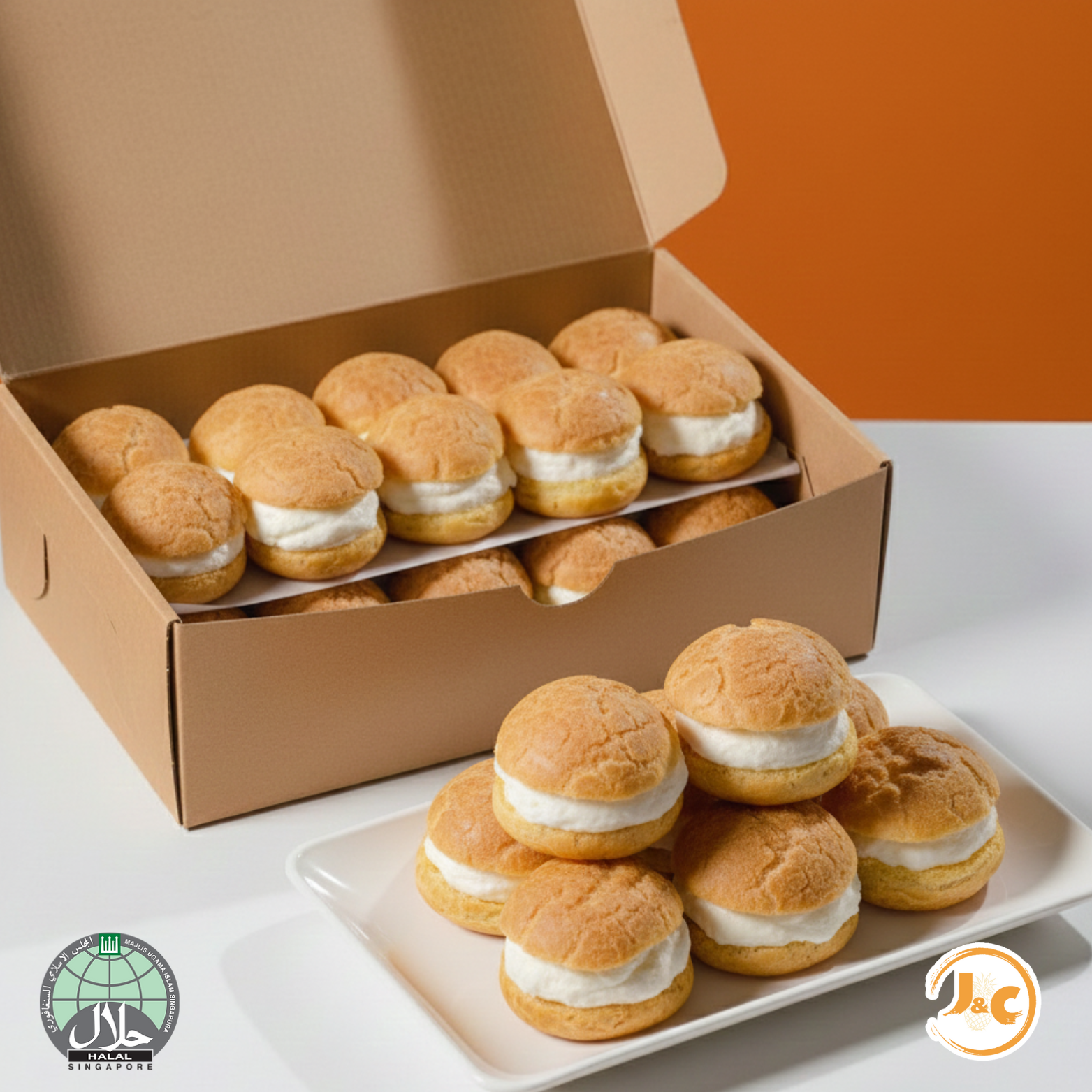 Cream Puffs – J&C Bakery Pte Ltd
